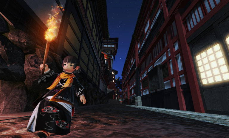 【FF14 漫画】ファッションアクセサリー「たいまつ」！ | HimaBami